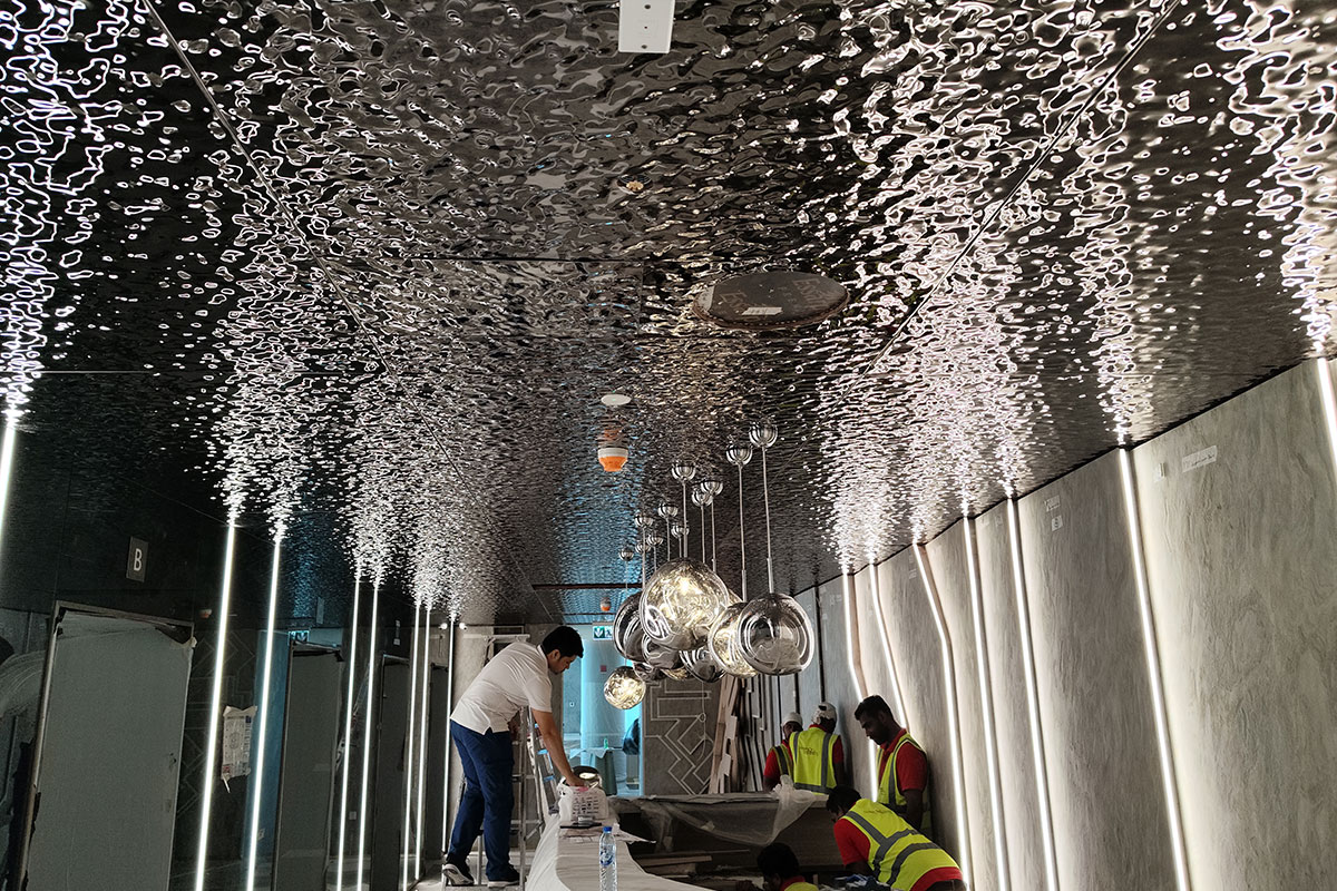 Vision Tower Commercial Office Ceiling Job – SSINOX