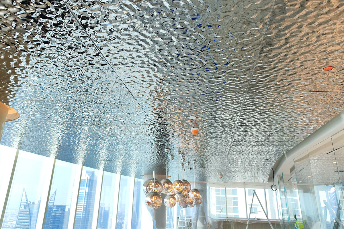 Vision Tower Commercial Office Ceiling Job – SSINOX